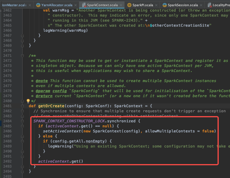 3，spark源码分析-SparkContext初始化_symbol definition: val sp: org.apache.spark ...