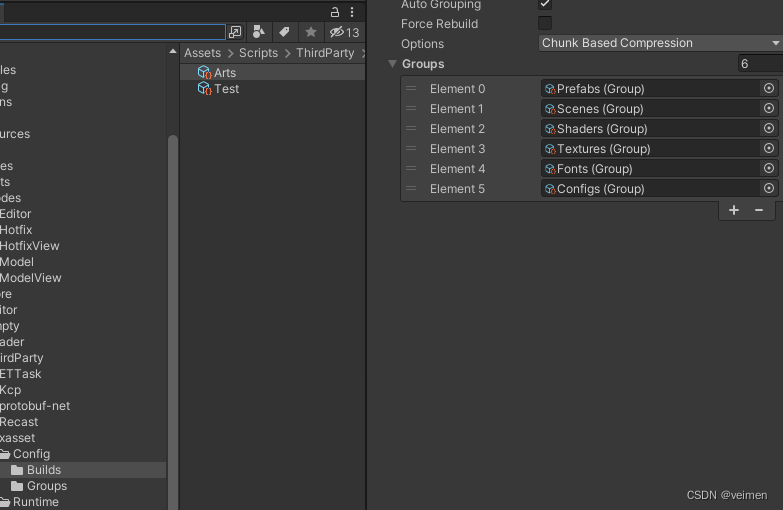 在Unity2022.3.7中集成ET 7.2 + HybridCLR 0.10.4 + XAsset 2022.2 + EUI 实现ECS编码，C#代码热更，资源热更，UI管理系统的基础框架 ...