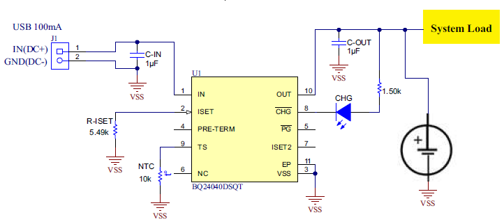单节锂电池充电电路（基于BQ24040）-CSDN博客
