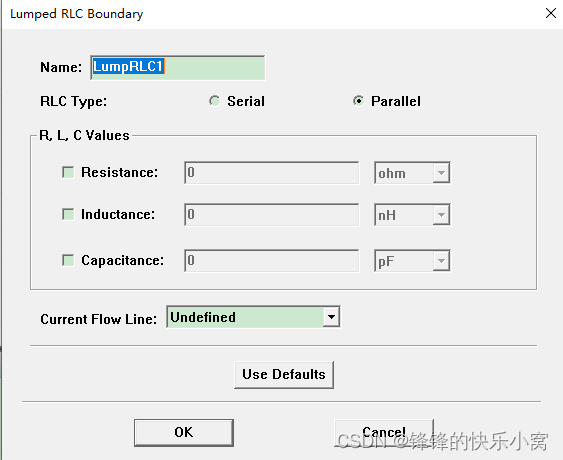 HFSS学习笔记 14 边界条件（二）_hfss rlc type-CSDN博客