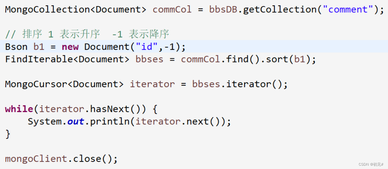 Java操作mongodb增删改查的基本操作java Mongodb根据条件删除 Csdn博客