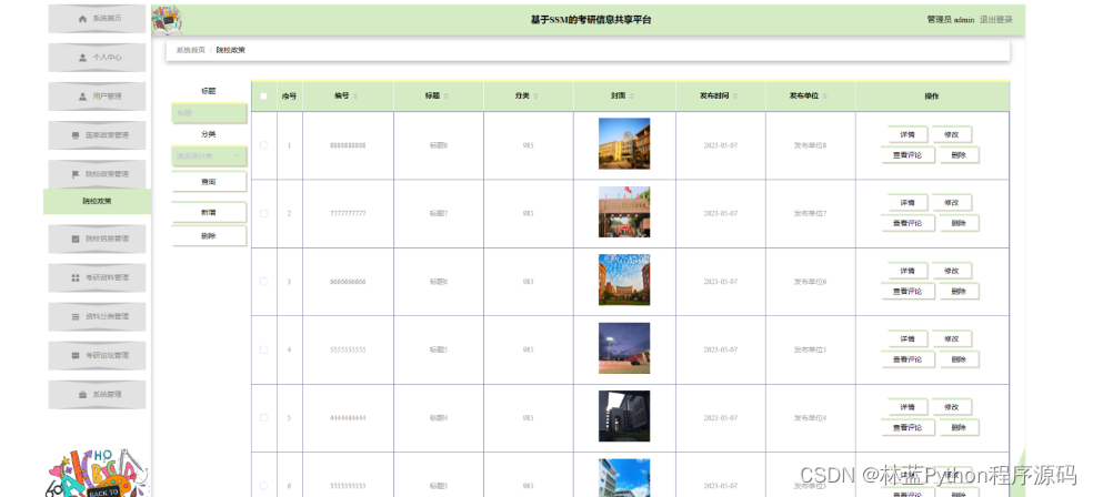 计算机毕业设计ssm基于SSM的考研信息共享平台v0eyp9 （附源码）轻松不求人_共享平台的代码-CSDN博客