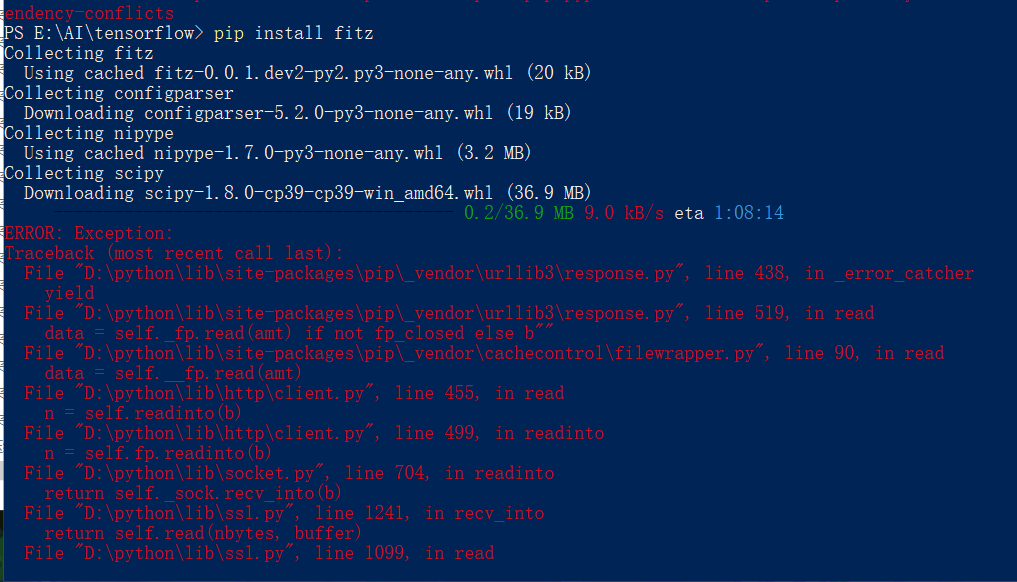 python安装fitz时出问题，解决方案_python fitz难安装-CSDN博客