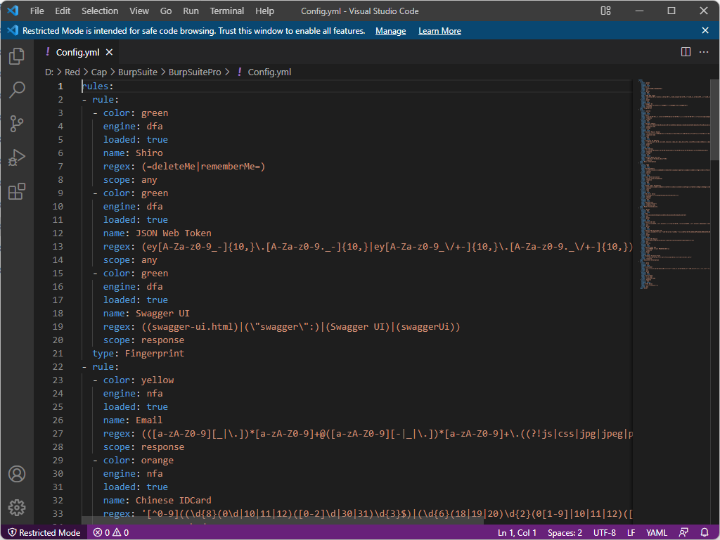 BurpSuite插件之HaE（关键字）_burpsuite添加hae-CSDN博客
