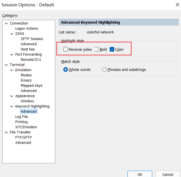 SecureCRT9.1高亮配色设置_crt高亮配色方案-CSDN博客
