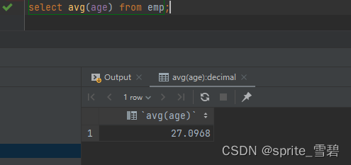 MySQL基础语法——DQL_mysql根据性别对员工进行分组-CSDN博客