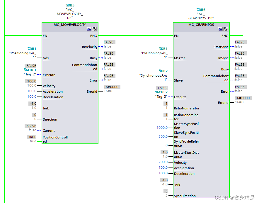 2台博能传动伺服驱动器使用105报文(DSC)实现绝对齿轮同步_西门子105报文详细-CSDN博客