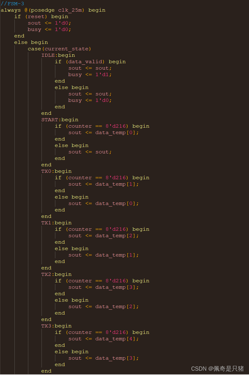 UART_FSM中TX端实现_uart 状态转移图-CSDN博客