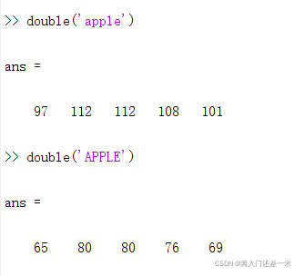 MATLAB字符和字符串类型详解-CSDN博客