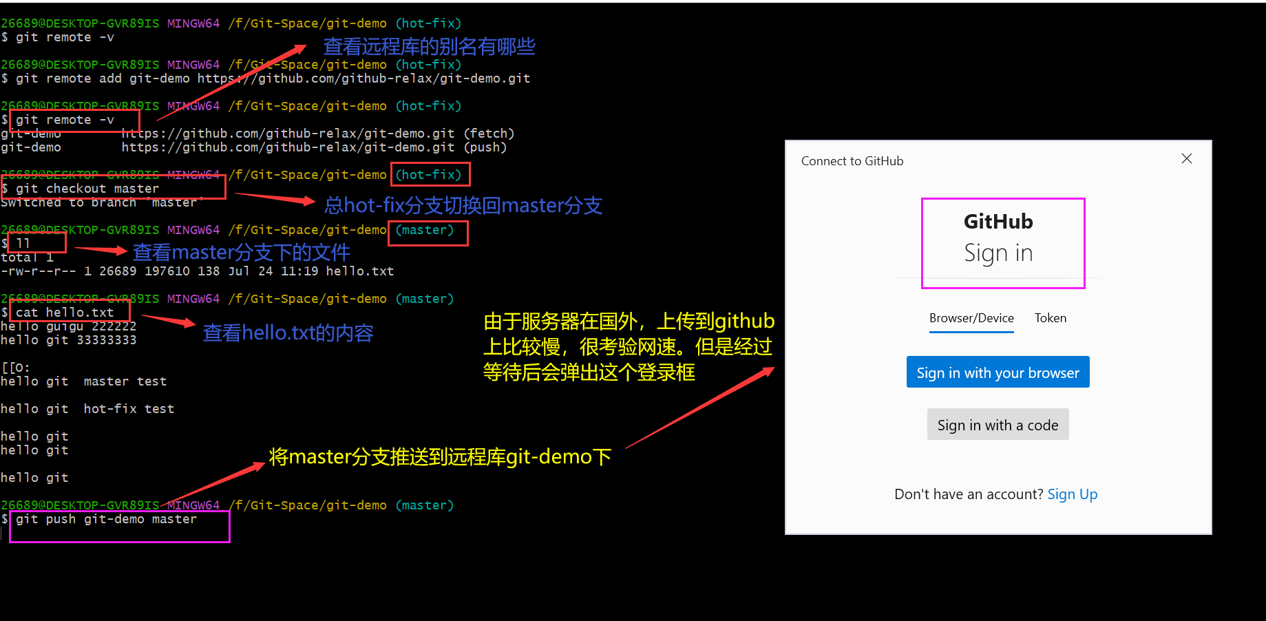 【11】GitHub操作_sign in with your browser-CSDN博客