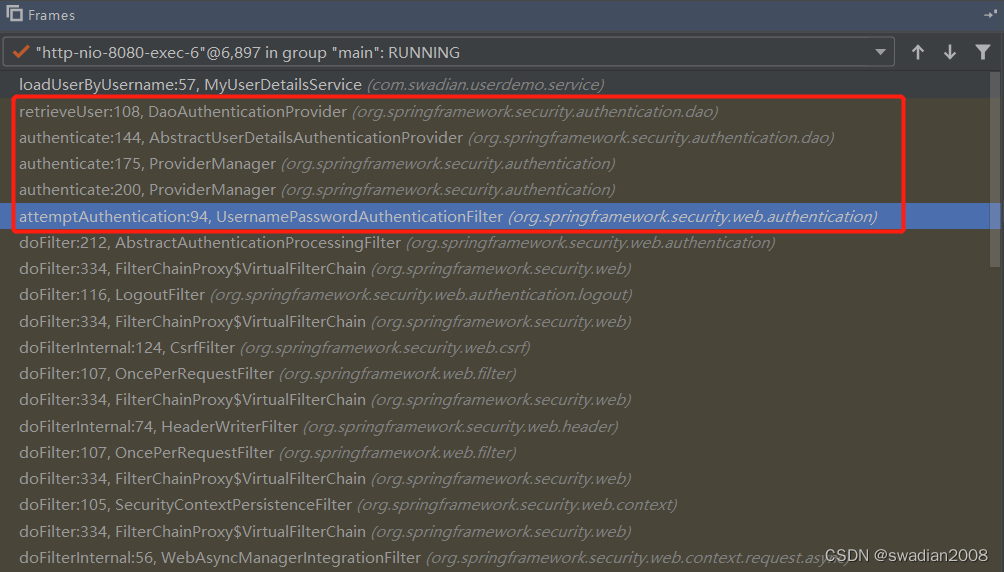 spring security 用户认证原理_retrieveuser-CSDN博客
