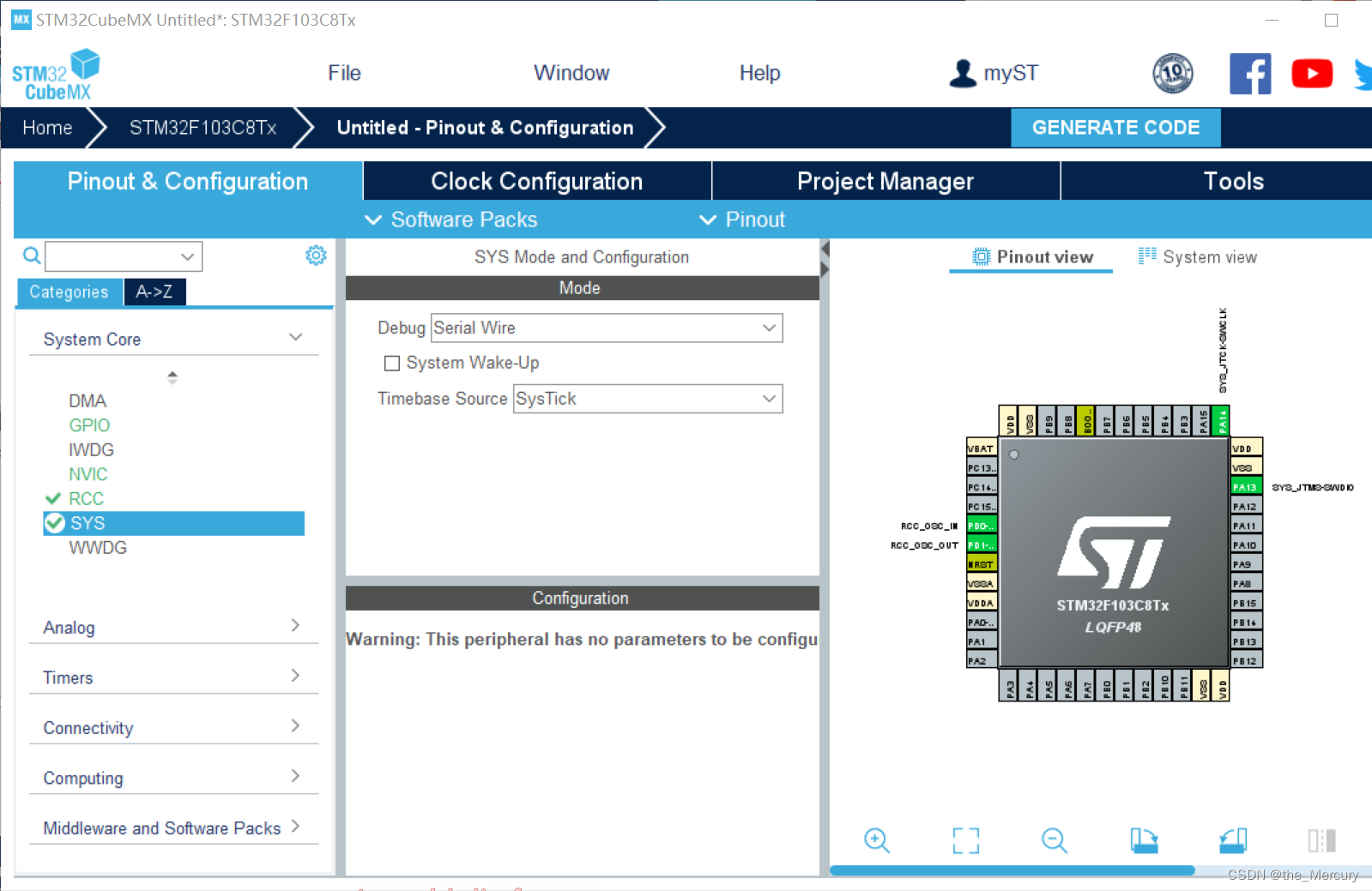 使用STM32F103c8t6完成基于IIC协议的AHT20温湿度传感器_stm32f103c8t6 aht20-CSDN博客
