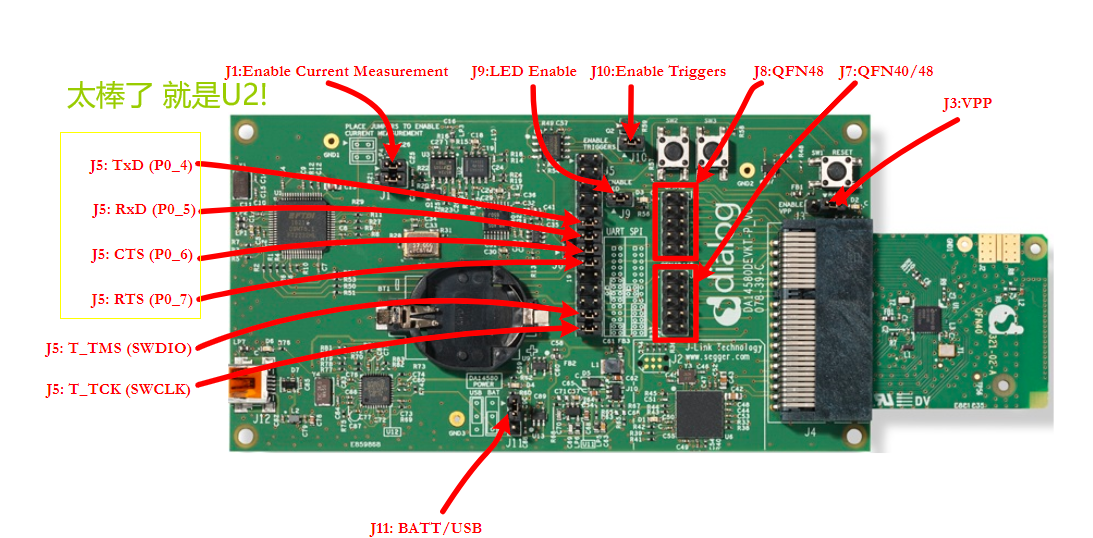 DA14585-我手上的开发板（串口2）-CSDN博客