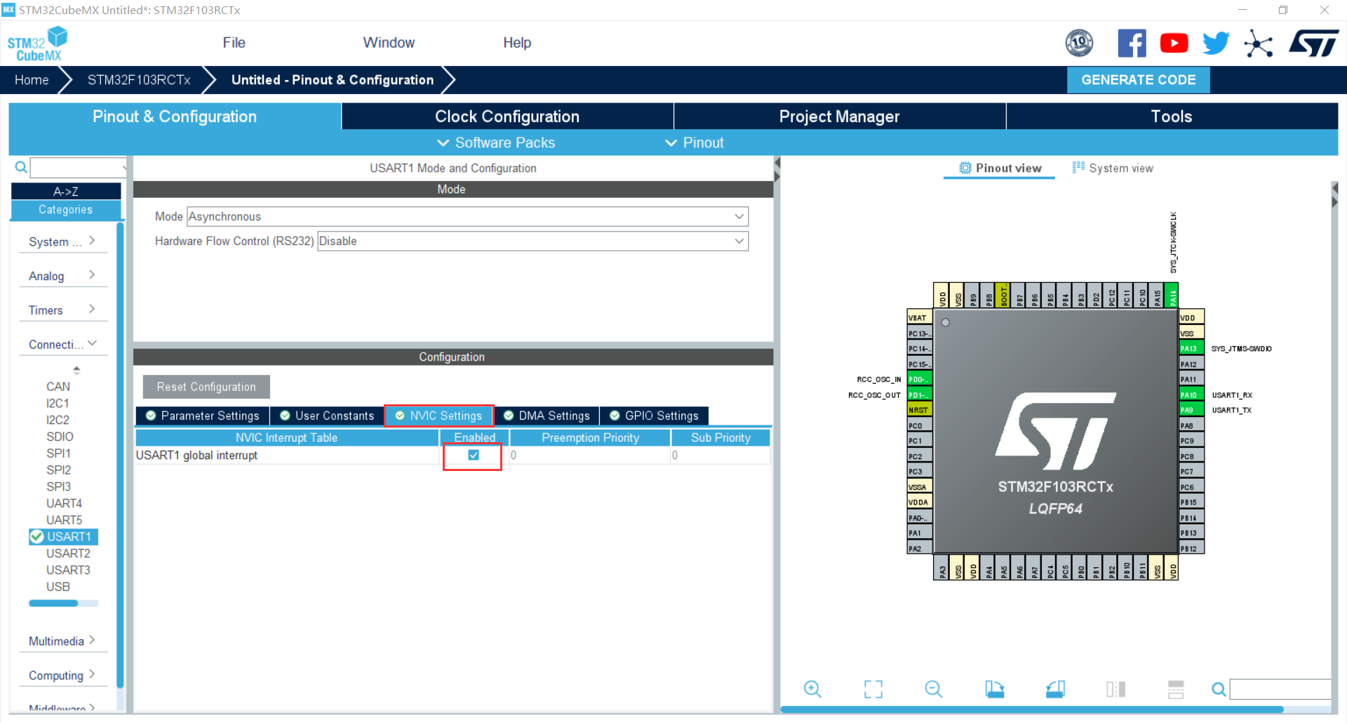 串口IDLE空闲中断+DMA实现接收不定长数据基于stm32cubemx_实验7:dma接收变长数据包:串口idle中断使用 实验报告-CSDN博客