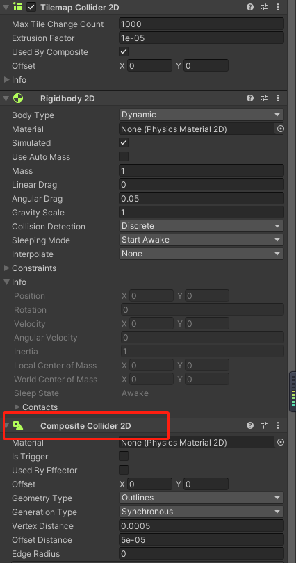 [Unity] Tilemap Collider解决卡碰撞体，更丝滑角色移动_unitytilemap卡-CSDN博客