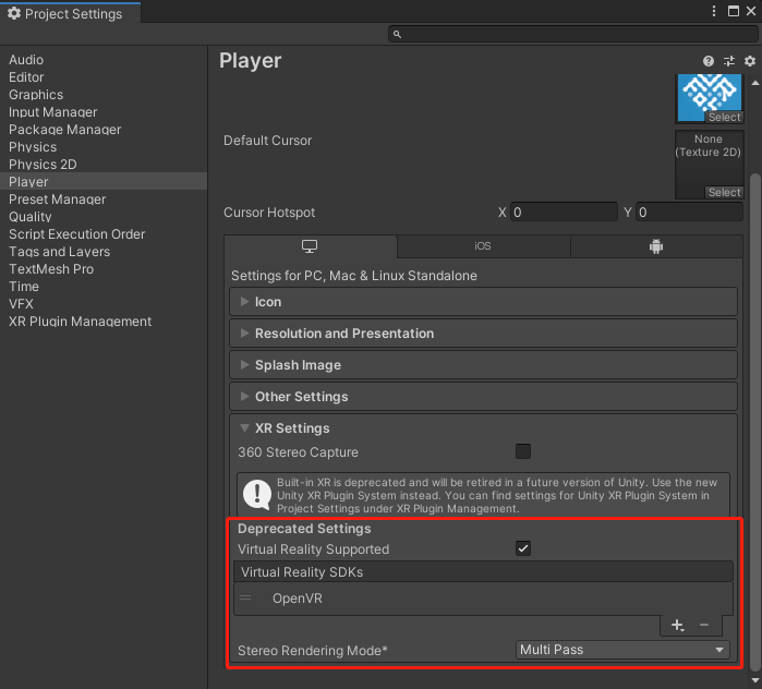 Unity3D 升级2020版VR开发的一些问题_unity没有xrsetting这个选项-CSDN博客