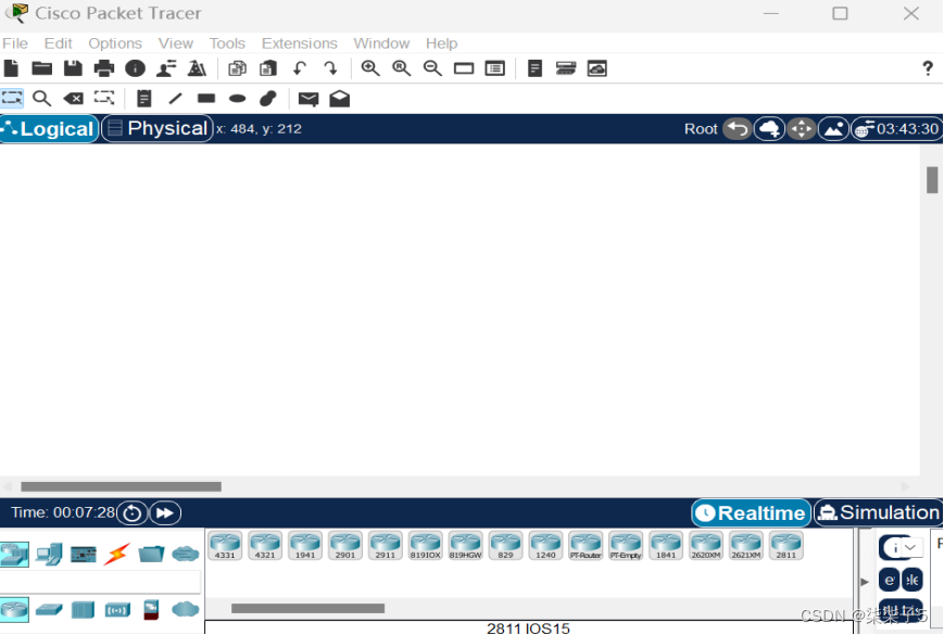 计算机网络实验一——cisco Packet Tracer网络仿真软件安装及使用 Csdn博客