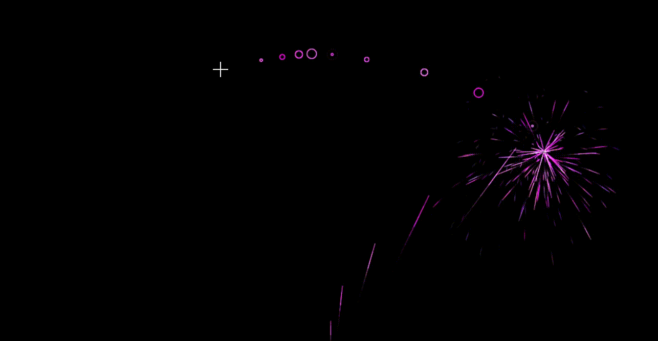 【html——烟花】（效果 代码） Html代码烟花特效 追光者♂的博客 Csdn博客