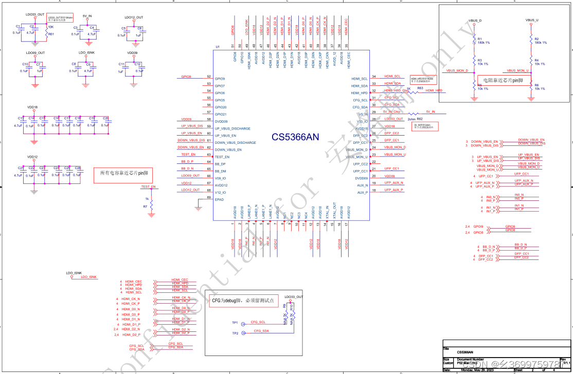 CS5366芯片方案|CS5366电路图纸|2lane 4k_60方案|替代AG9411方案-CSDN博客
