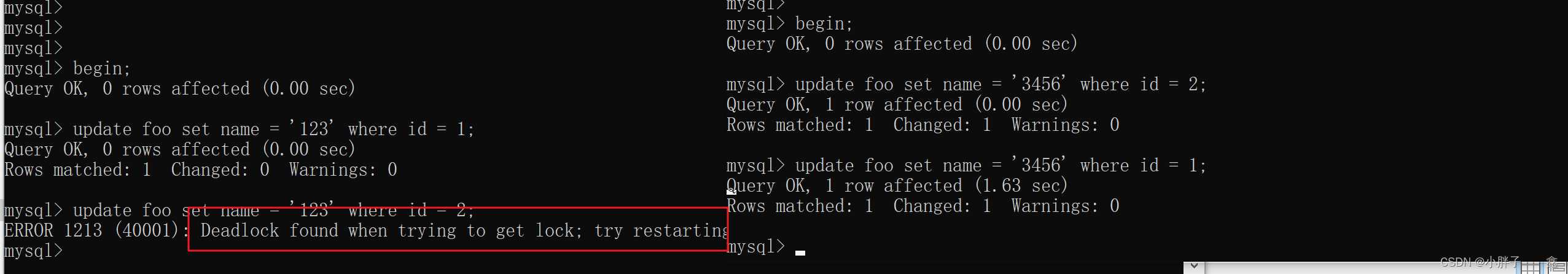 MySQL如何输出发生死锁的SQL到日志文件_mysql查询死锁sql-CSDN博客