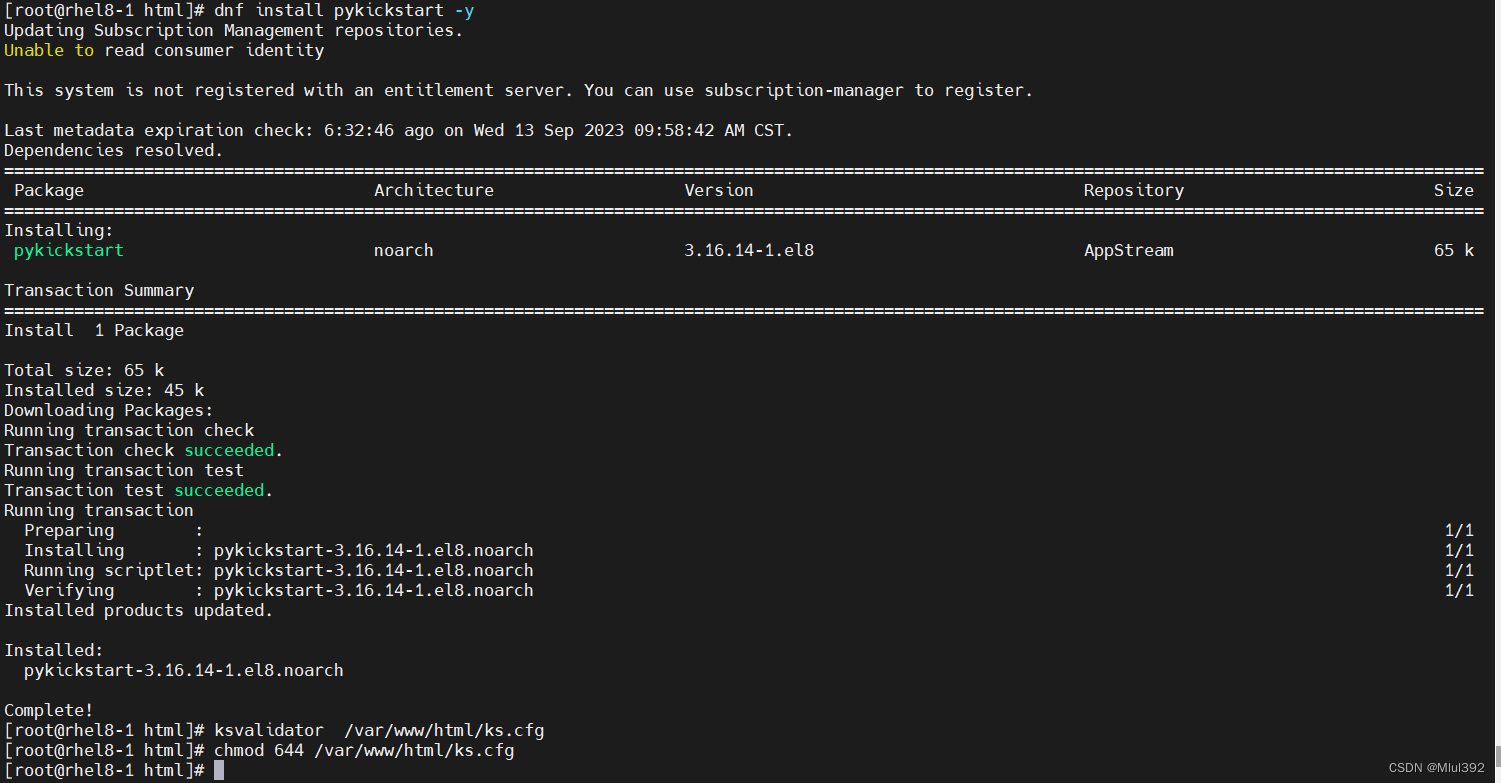 Linux中的无人职守安装脚本kickstart_linux 自动安装脚本-CSDN博客