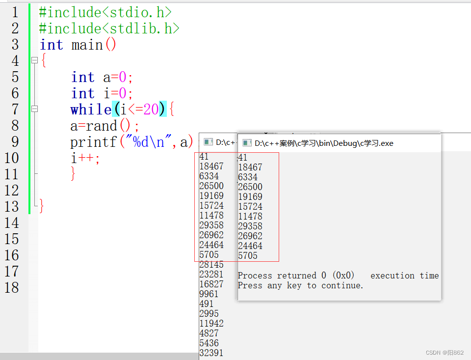 C语言中随机数的生成（rand函数和srand函数）_c语言随机数怎么生成-CSDN博客