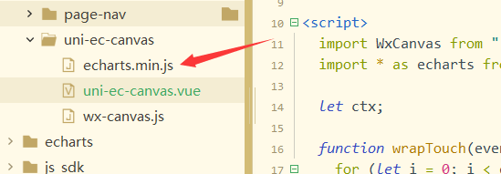 uni-app使用echarts并解决echarts文件过大的问题_uniapp echarts-CSDN博客