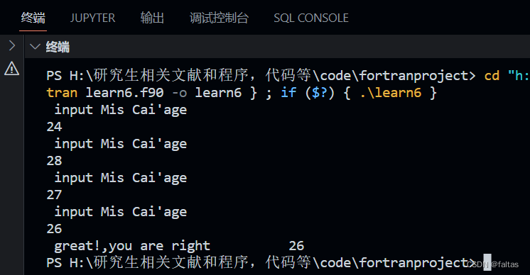 Fortran学习3：控制流2：循环_fortran cycle-CSDN博客