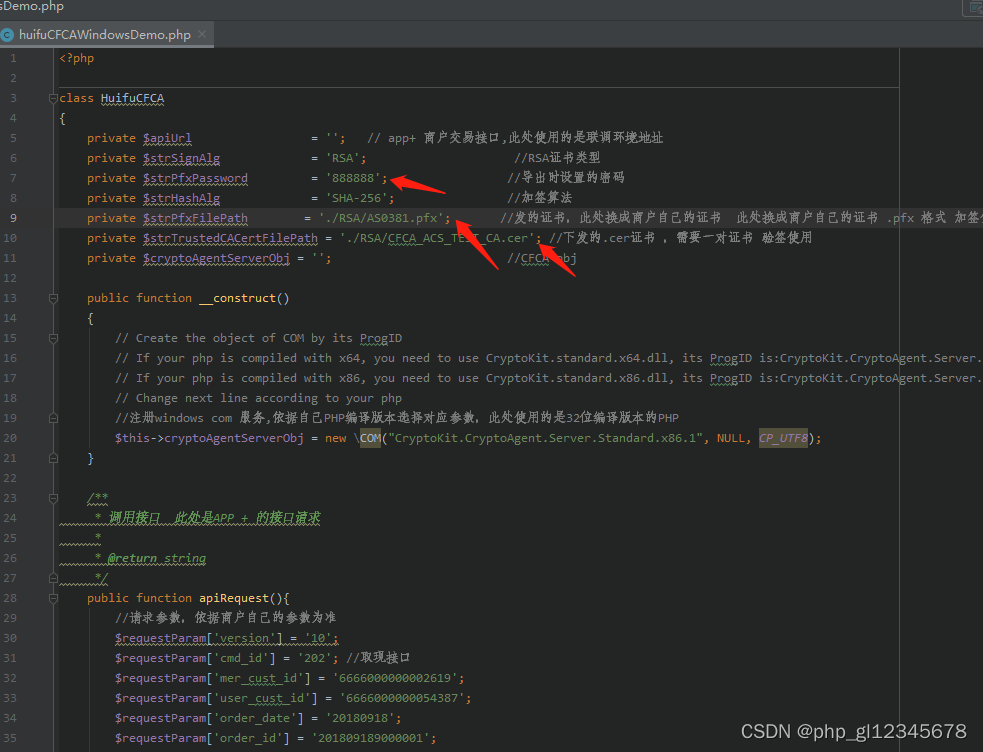 php 通过CFCA证书实现RSA的PKCS7格式的签名和验签步骤_php cfca-CSDN博客