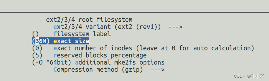 根文件系统编译报错：Maybe you need to increase the filesystem size (BR2_TARGET_ROOTFS_EXT2_SIZE)-CSDN博客