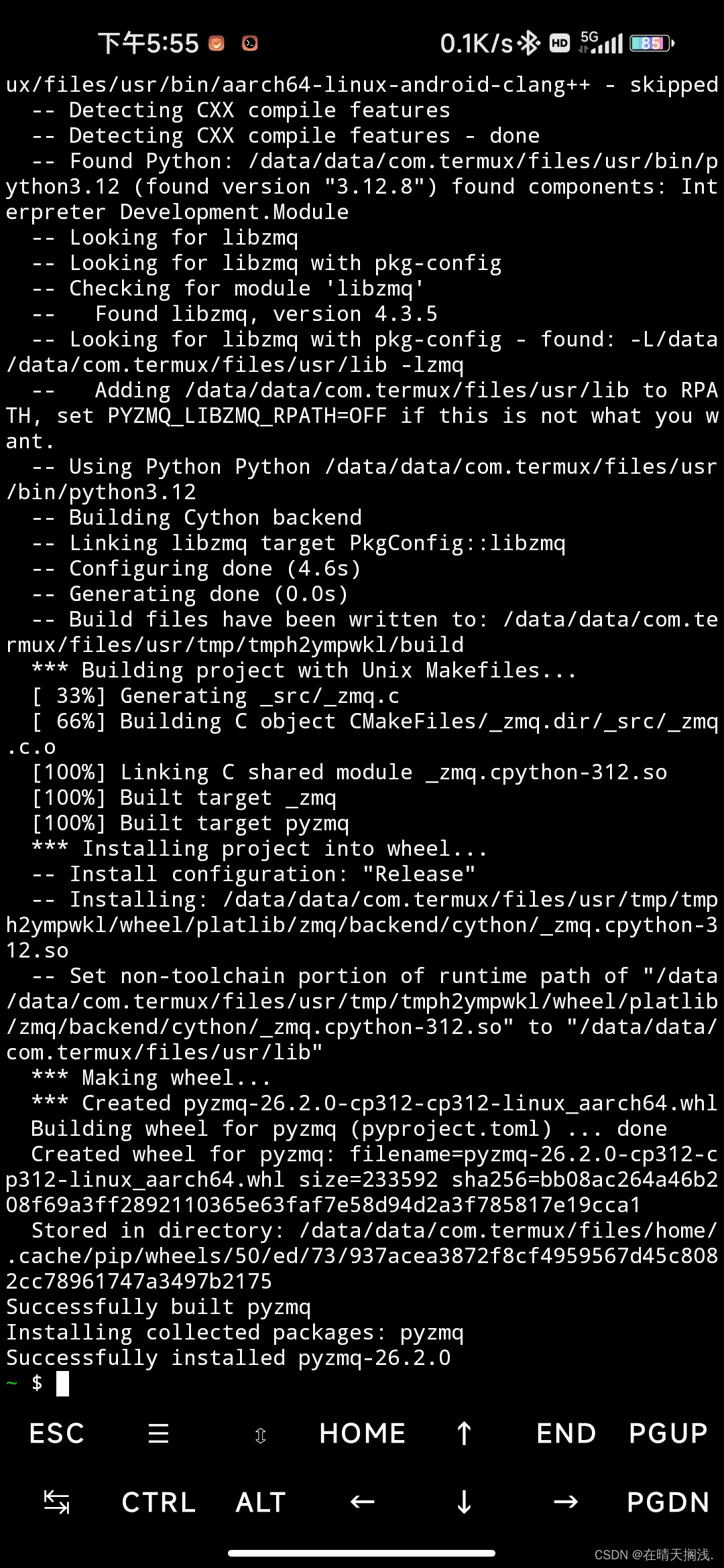2024年末完美安装pyzmq-26.2.0 并解决报错安装问题_pyzmq版本-CSDN博客