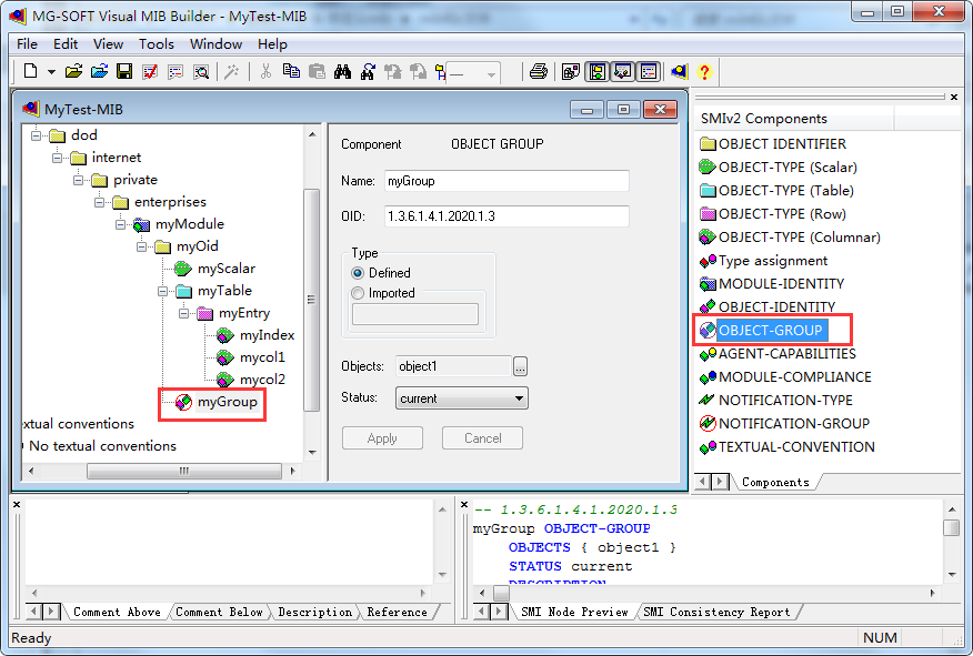 【snmp】使用MIB Builder生成MIB文件_snmpv2-smi-CSDN博客