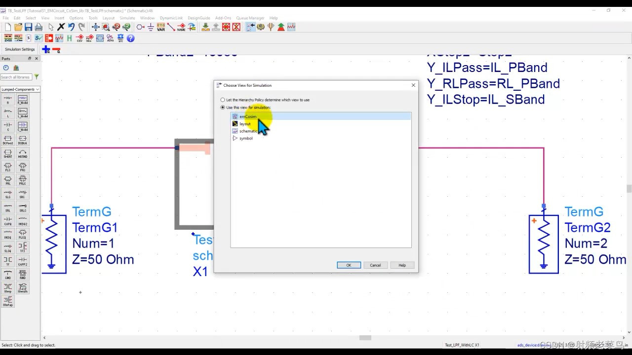 ADS AUTOMATIC EM COSIMULATION-CSDN博客