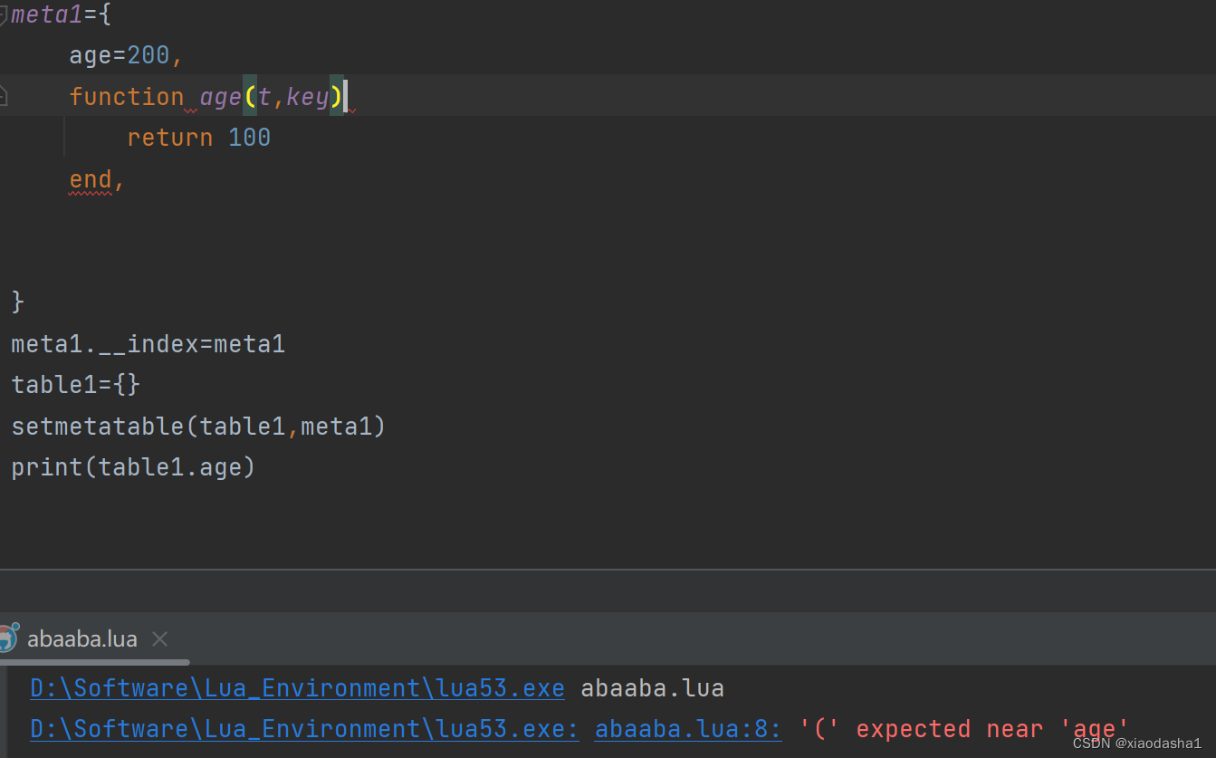 Lua基础——元方法的一些小探索-CSDN博客