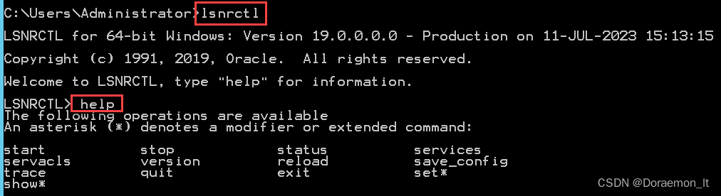 Oracle 常用操作和命令_如何查看oracle端口号 windows-CSDN博客