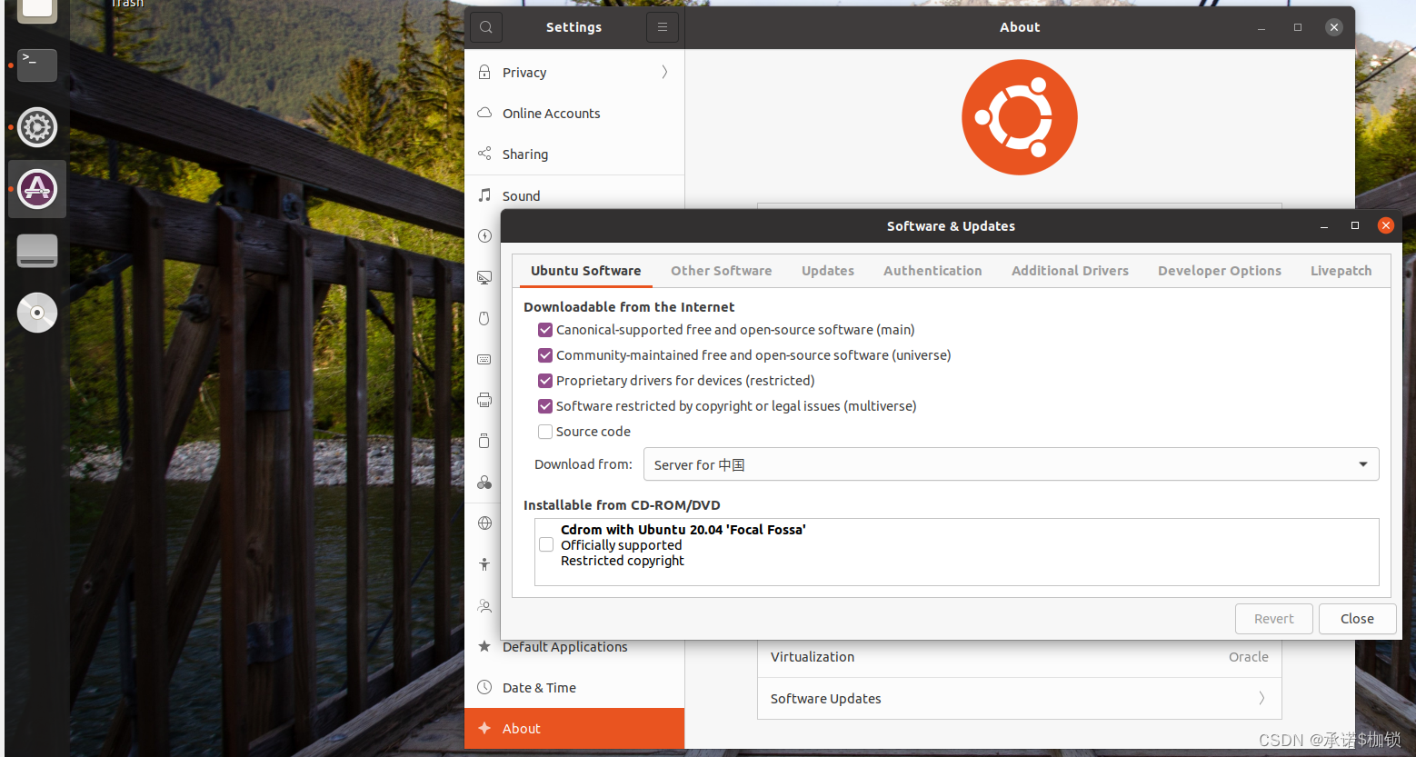 Oracle VM VirtualBox上配置新的Ubuntu20.04_csdn oracal vm virtualbox-CSDN博客
