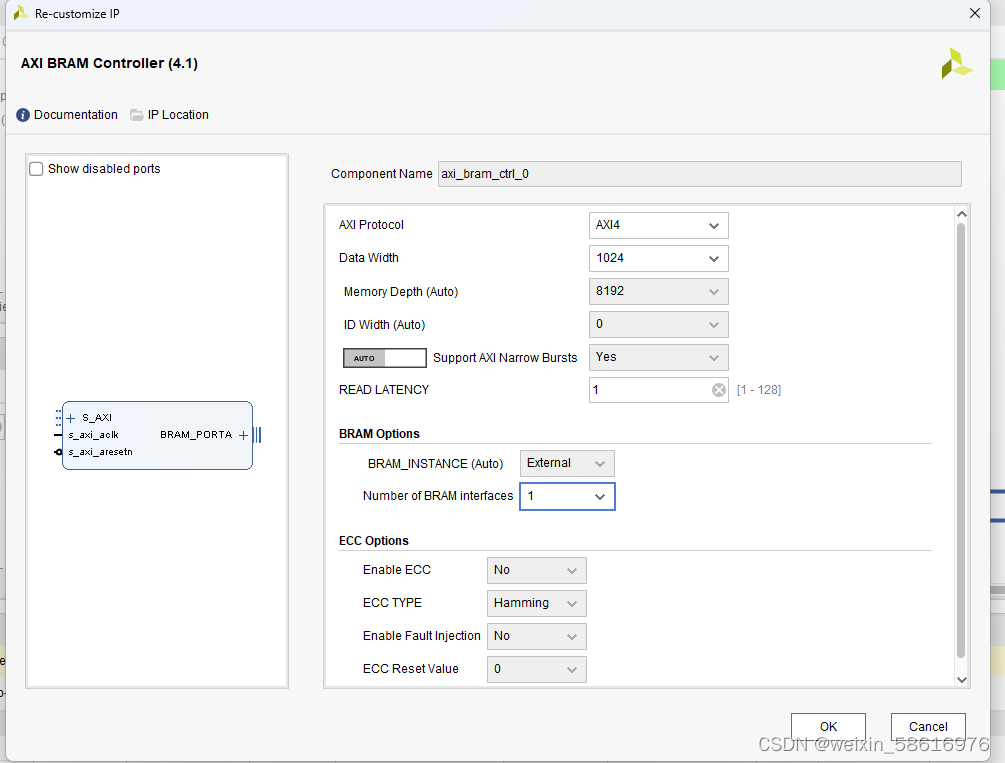 zynq7020 Block Design中添加BRAM控制器及BRAM_block design里面的memory-CSDN博客