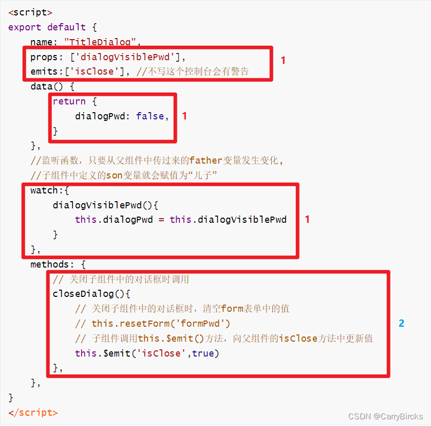 【子组件和父组件相互传值】el-dialog_el-dialog传递参数-CSDN博客