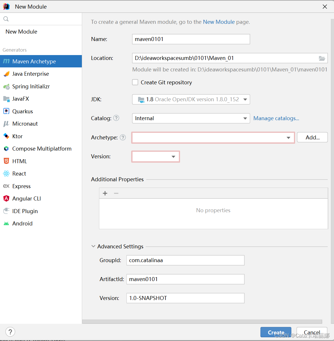 idea2022.1创建maven模块不选择骨架创建Java_2022idea创建javaweb怎么不适用骨架-CSDN博客