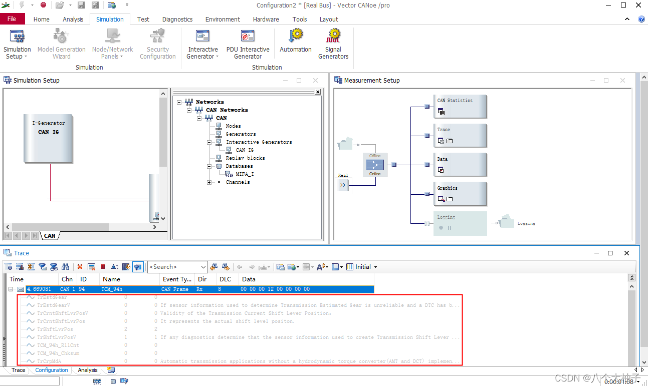 【CAN】CANoe 12 使用简介 及 Replay Block报文回放_canoe回放报文-CSDN博客