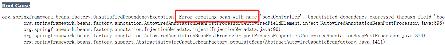 Error creating bean with name ‘XXX‘(bookMapper)_creating mapperfactoryb-CSDN博客