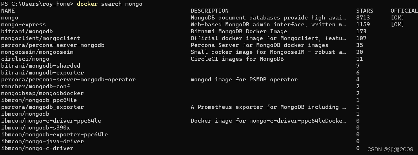 Docker 安装 Mongodb Mongo Docker Env Csdn博客