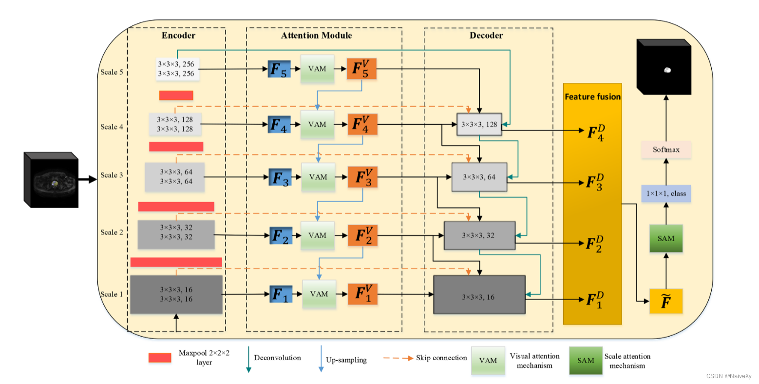 论文笔记A dual attention-guided 3D convolution network for automatic ...