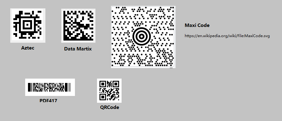 Zxing.NET支持的条形码概述_zxing 生成的条码只能是数字么-CSDN博客