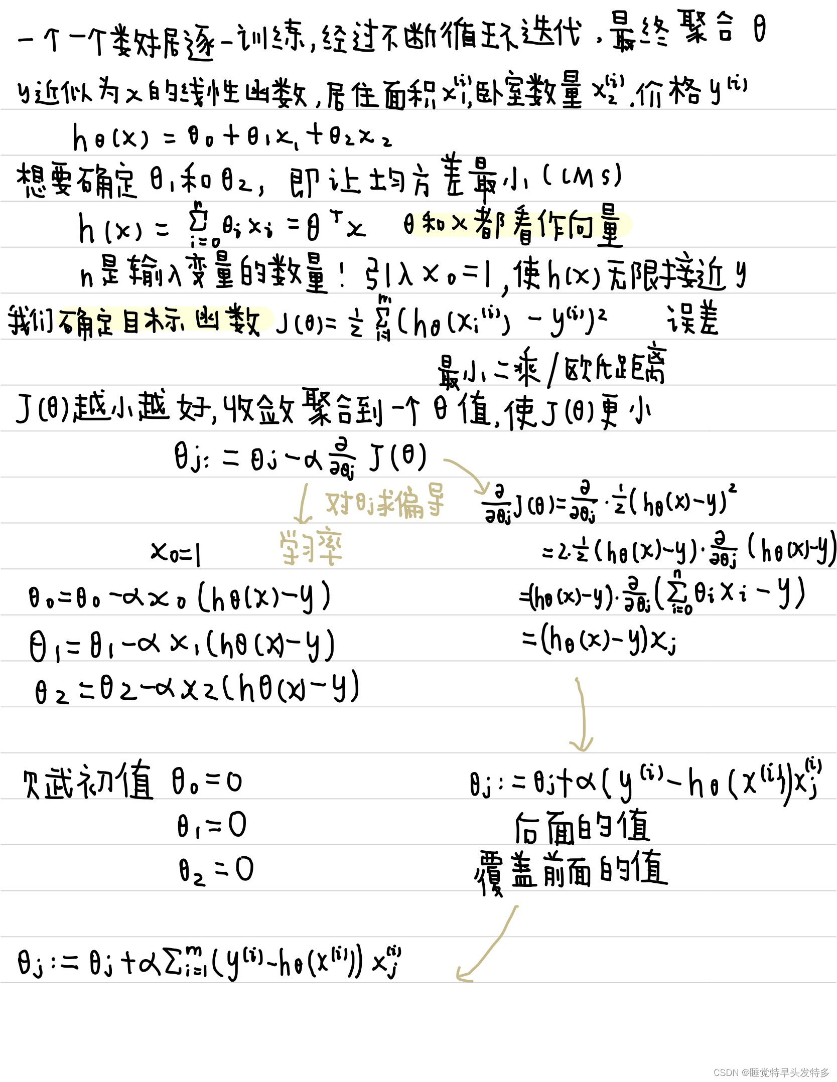 机器学习算法|lmsleast Mean Square最小均方算法公式推导lms算法推导 Csdn博客
