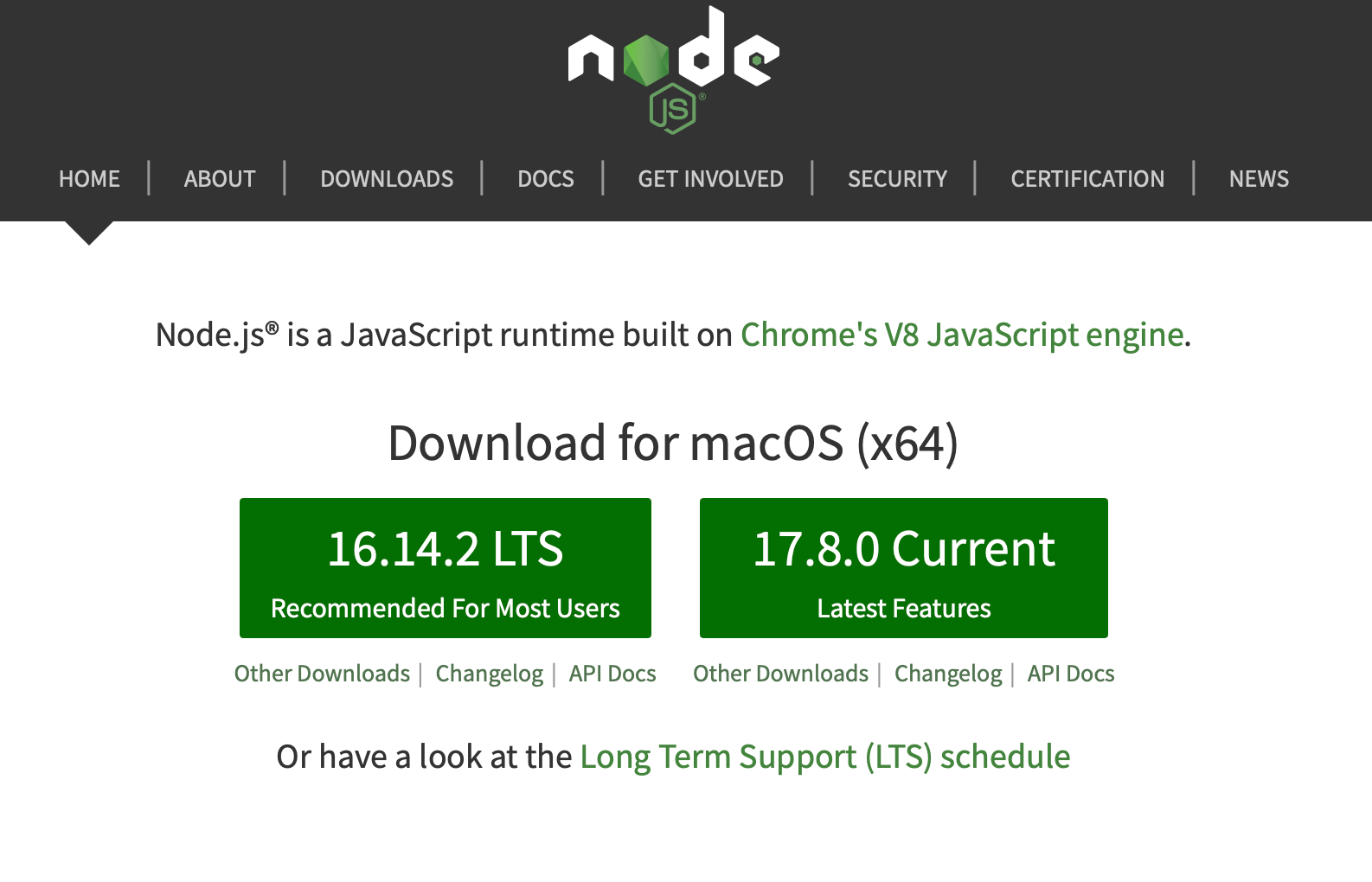 Mac 安装与卸载node.js - 忆云竹