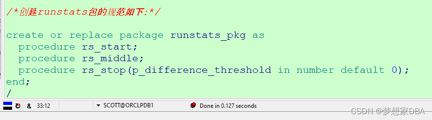 Oracle19c 定制脚本runstats_oracle runstats-CSDN博客