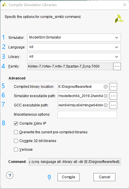 Vivado2020.2 联合 Modelsim2019.2进行仿真_和vivado2020适配的modelsim-CSDN博客
