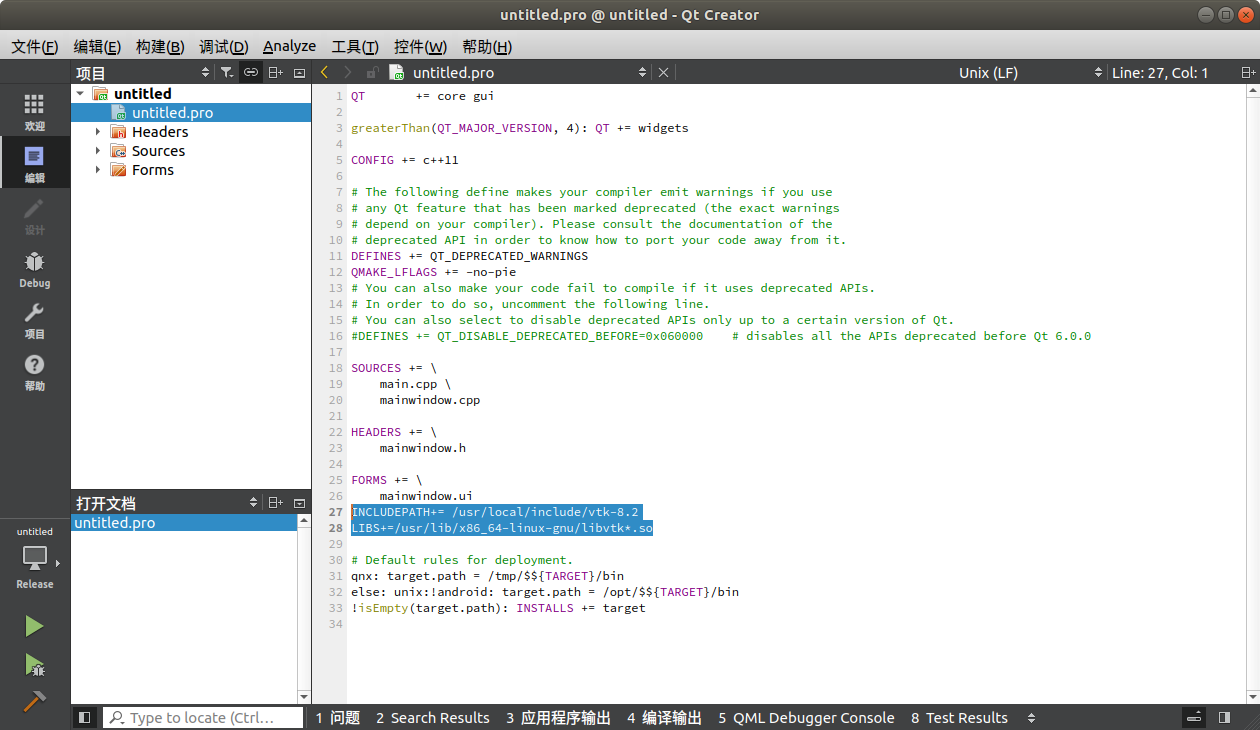 ubuntu_VTK+QT+PCL安装(7)_ubuntu22安装vtk-CSDN博客