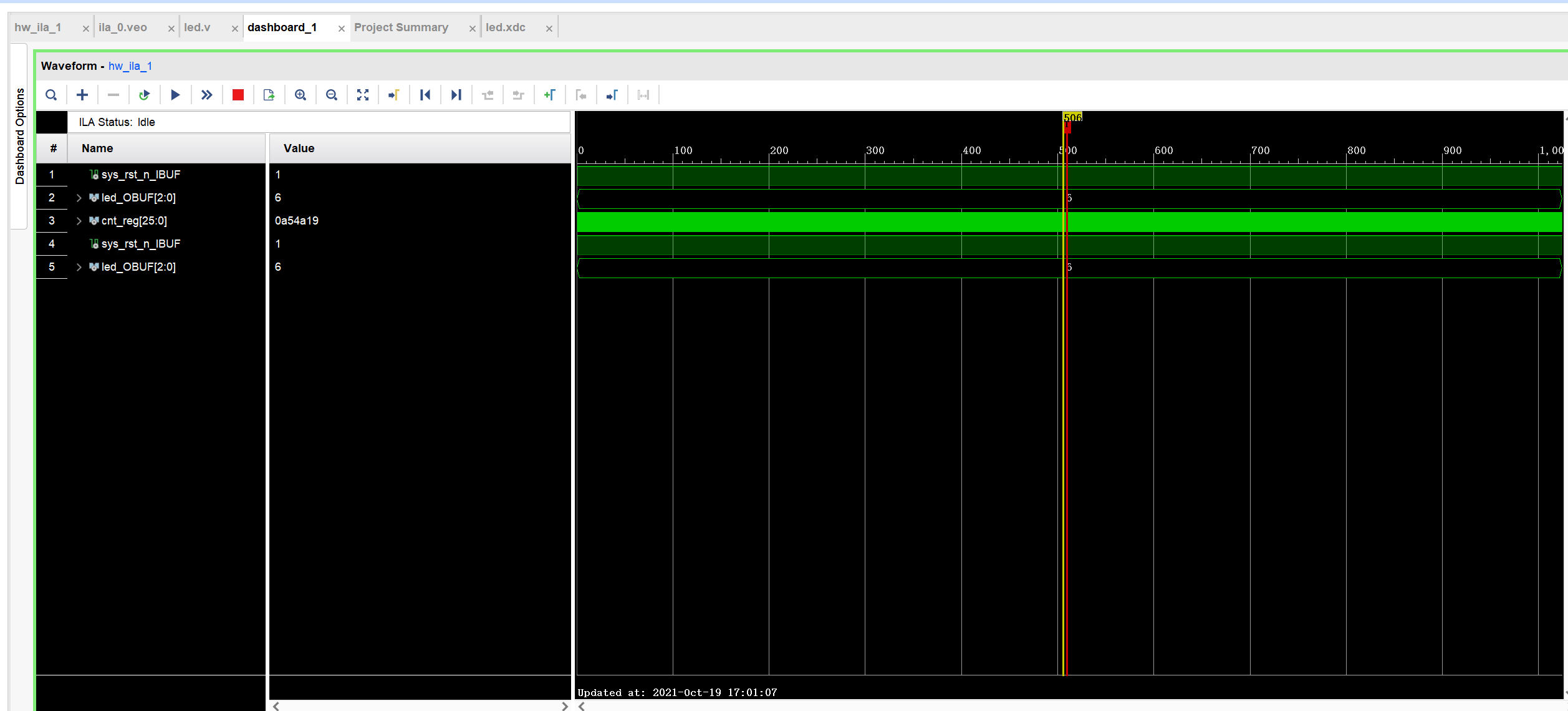 MYIR zynq fpga 学习过程（2）硬件调试_debug probes file怎么生成-CSDN博客